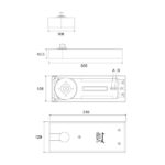 700VS-V84 Floor Spring - VSP